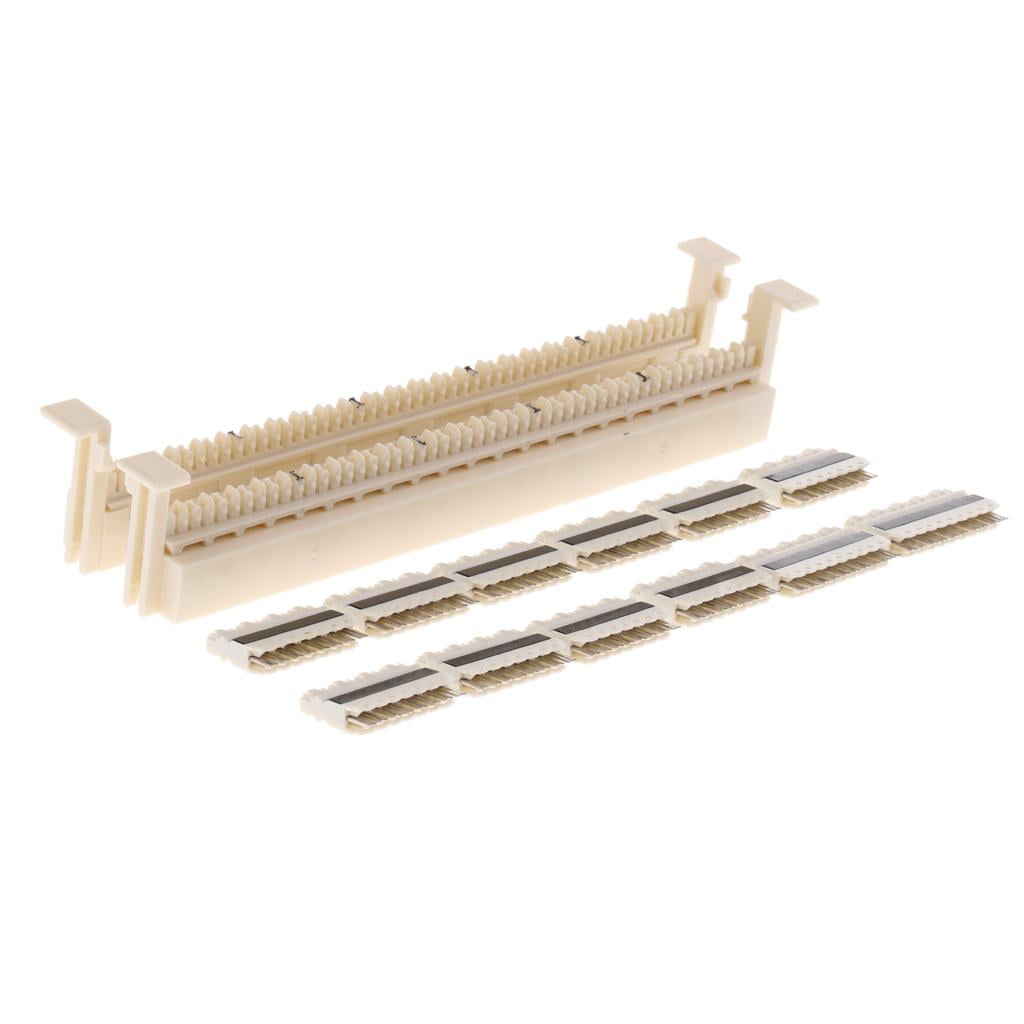 66Punch Down 50Pair Wiring Block Connect 66-IDC And 110-IDC Data Wiring ...