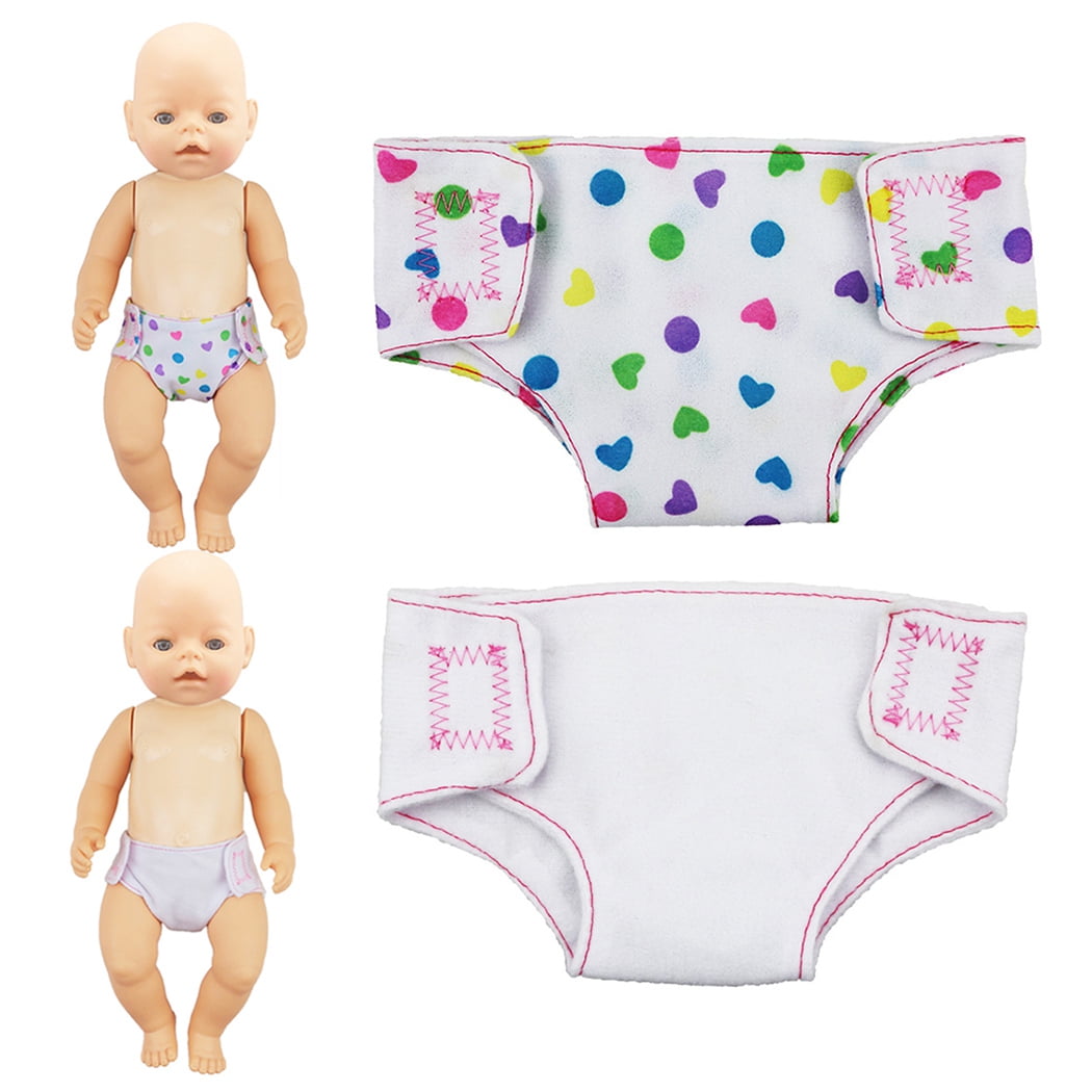 Click here for Nobrand 2pcs Doll Diaper Simulated Doll Underwear... prices