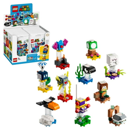 LEGO Super Mario Bros Interactive Tanooki Mario Power-Up Pack 71385 ...