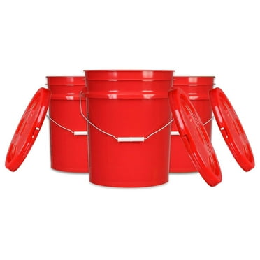 Tuff Stuff Products FS7 7 Gallon Feed and Seed Heavy Duty Plastic Drum ...
