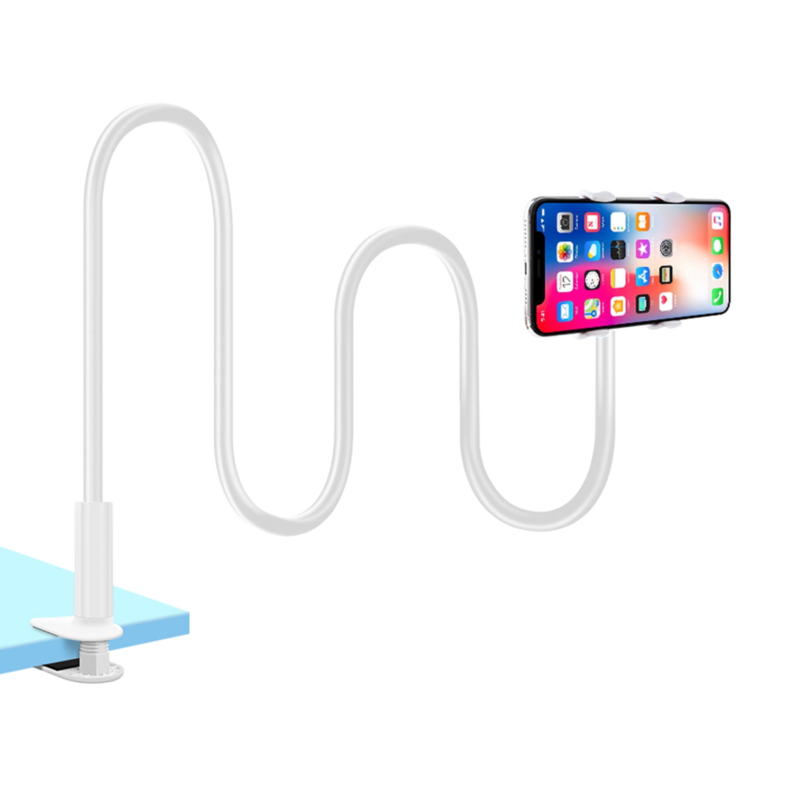 Mobile Phone Holder Bed Gooseneck Mount Clip-on Flexible Bracket for ...