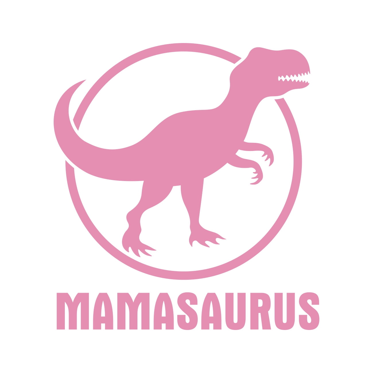 Mamasaurus Sticker Decal Die Cut - Self Adhesive Vinyl - Weatherproof ...
