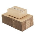 FIXED-DEPTH CORRUGATED SHIPPING BOXES, REGULAR SLOTTED CONTAINER (RSC), 9" X 12" X 4", BROWN ...