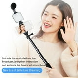 Selfie Photography Video Handheld Vlog Stand Tripod Stabilizer Kit LED ...