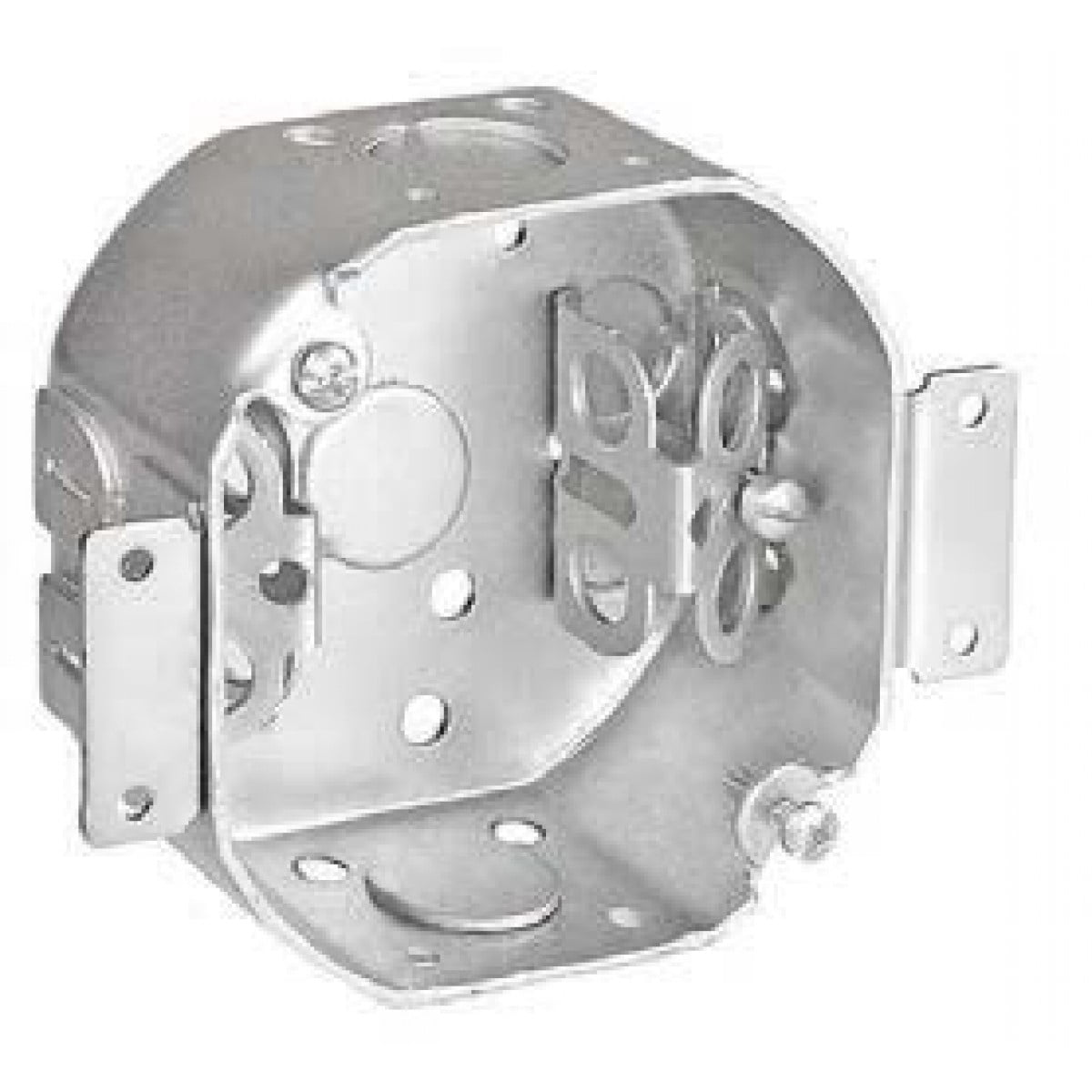 1 Pc, 4 In. Octagon Cut In Old Work Box, 2-1/8 In. Deep, (4) Bx/Mc ...