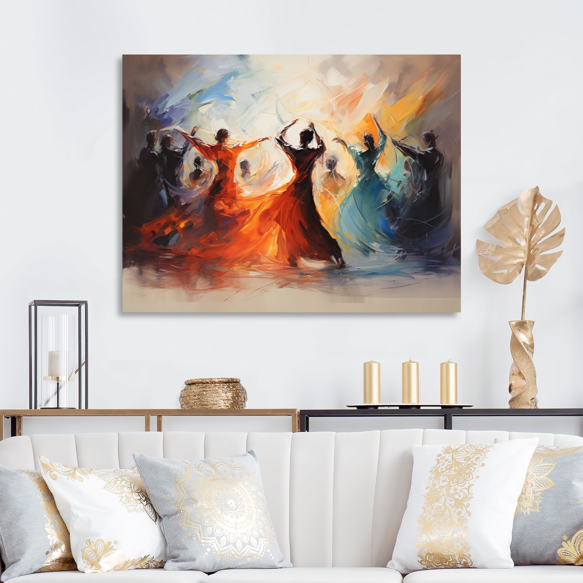 Click here for Designart Dance Wall Art  Dancing With Soul I  Dan... prices