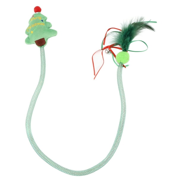 Cat Feather Toys, Interactive Cat Spring Tube Toy Cat Plush Toy Cat ...