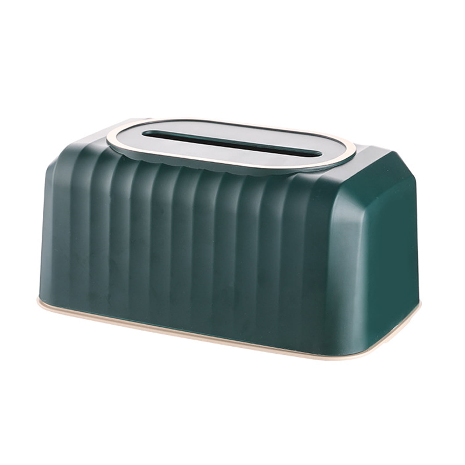 Wharick Tissue Box Cover, Tissue Holder Large Capacity Built-in Spring ...