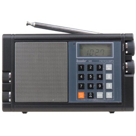 Meloson M8 Rechargeable AM/FM DSP (Digital Signal Processing) Radio ...
