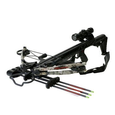 BearX Intense Crossbow Package - Ready to Shoot with Scope, Quiver ...