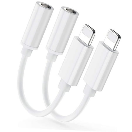 (Apple MFi Certified) Lightning to 3.5mm Headphone Jack Adapter,iPhone ...