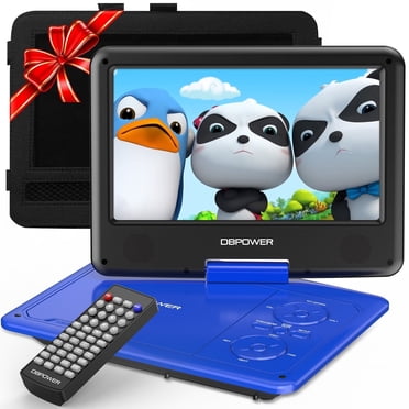 PYLE PDV101BK - 10’’ Portable CD/DVD Player, HD Widescreen Display ...