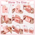 50Bags Hollow Flower Paper Butterfly Printed Gift Tote Boxes with Rope ...