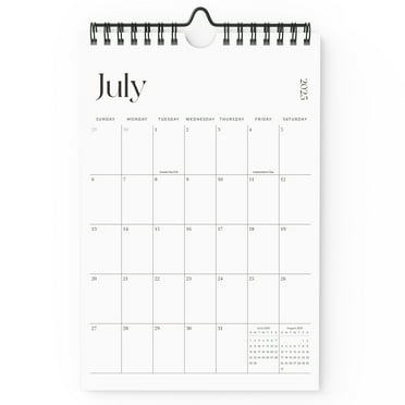 Low Vision Print Calendar- 2025 - Walmart.com