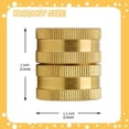 Solid Brass Female To Fem ale Faucet Fitting Double Water Hose Two Way ...
