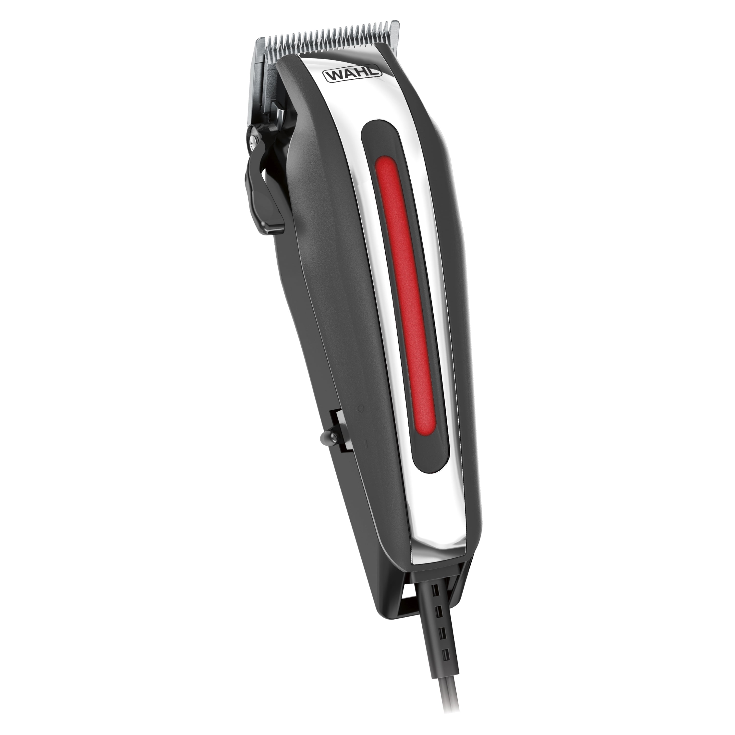 Wahl Fade Pro Corded Hair Clipper Kit, Men or Women, 17pc, Black /Red ...