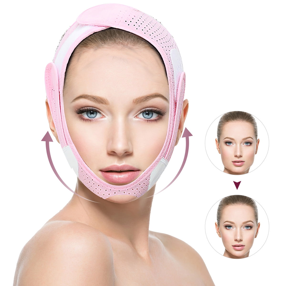 Face Lifting Slimming Belt Double Chin Reducer Chin Up Mask V Line