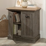 Sauder Sonnet Springs Printer Stand with Storage in Pebble Pine, Pebble ...