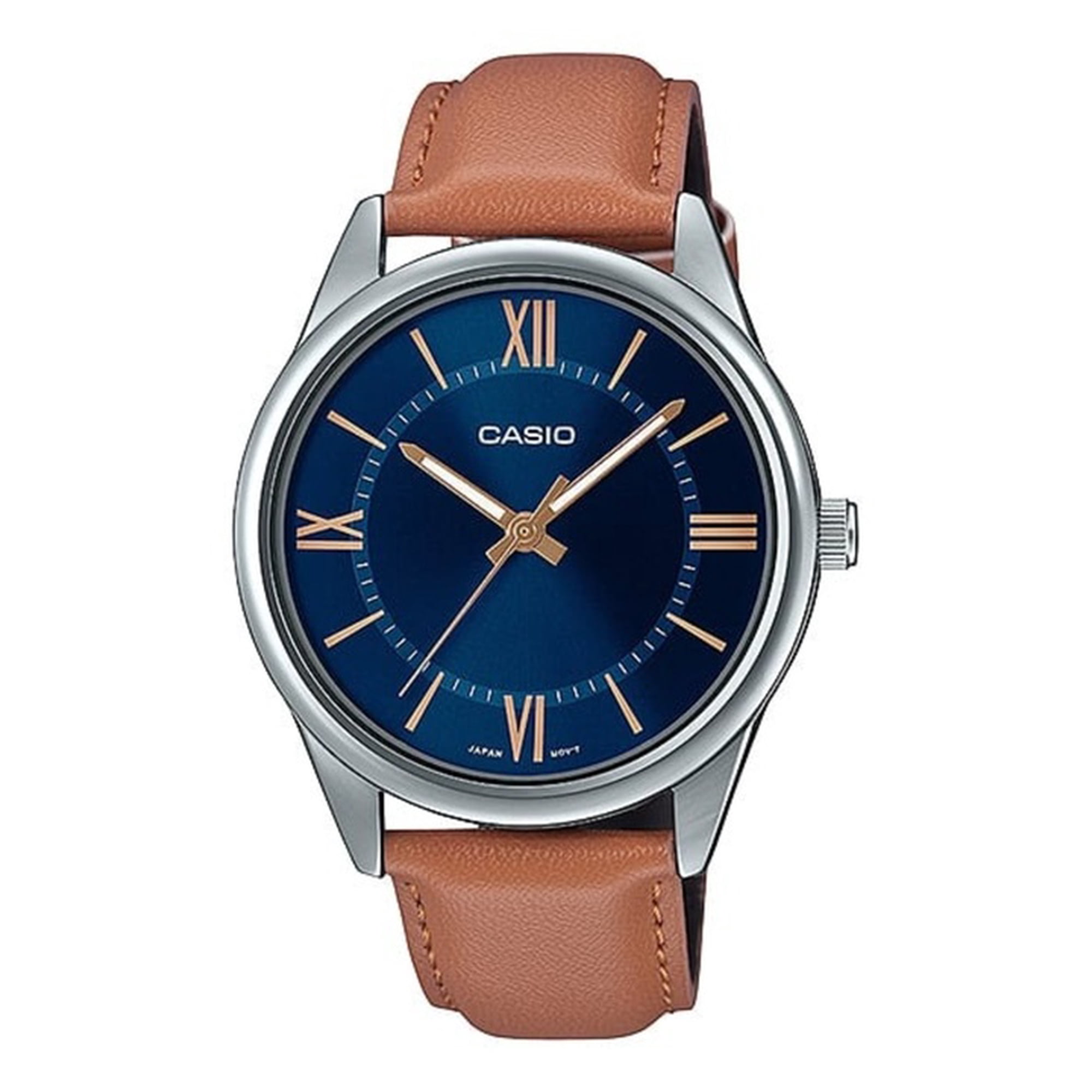 Click here for Casio Blue Dial Stainless Steel Analog Quartz Mtp-... prices