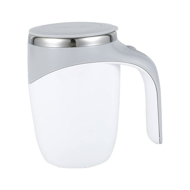 400ML Self Stirring Coffee Mug Portable Electric Stainless Steel Automatic Mixing Milk Cup For ...
