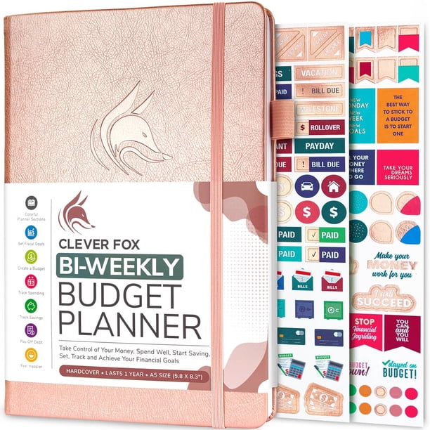 Clever Fox Bi-Weekly Budget Planner - Walmart.com