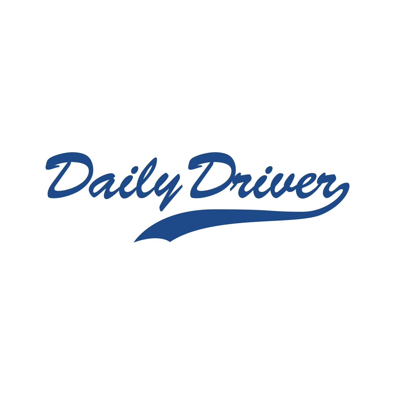 Daily Driven Sticker Decal Die Cut - Self Adhesive Vinyl - Weatherproof ...