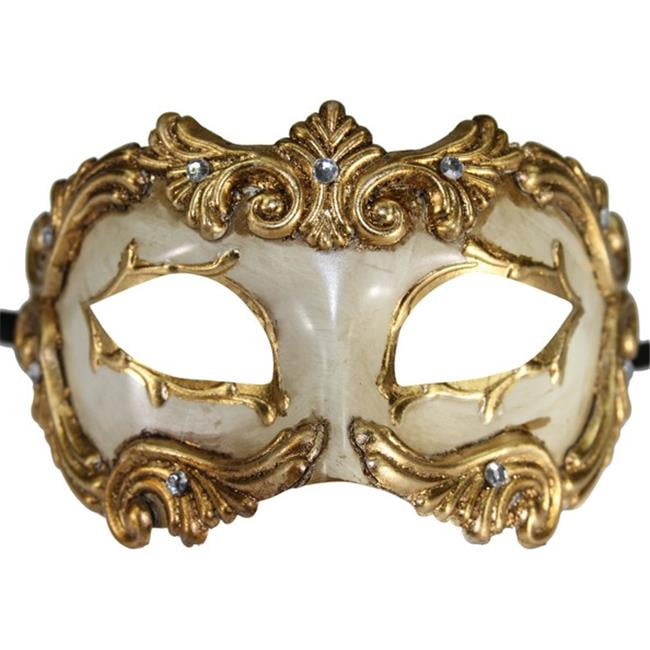 Kayso GM004GD Gold Roman Gladiator Inspired Venetian Masquerade Mask ...
