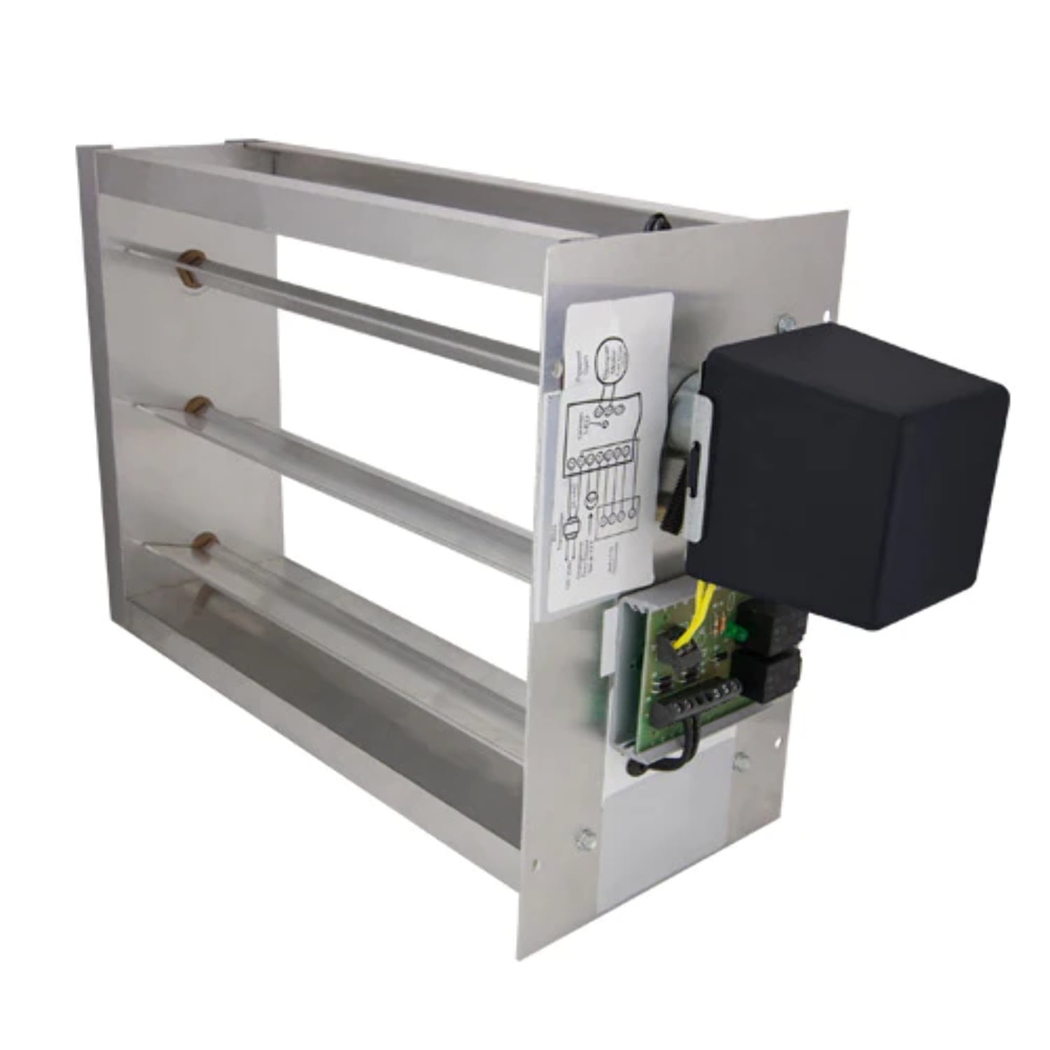 iO HVAC Controls D-Z1-2018 20 Inch X 18 Inch Rectangular Two-Position ...