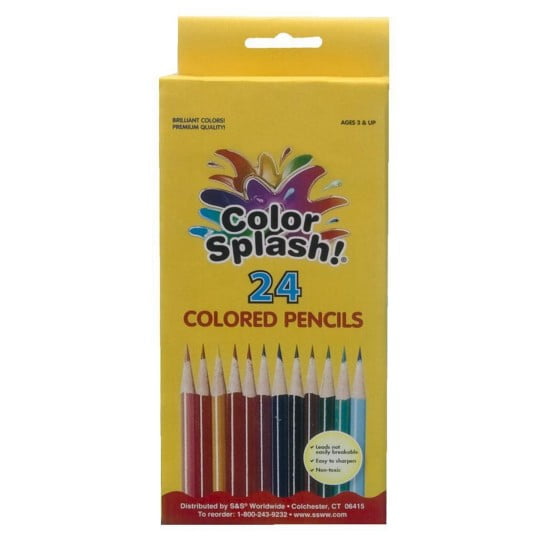 (Price/Box of 24)Color Splash! Colored Pencils - Walmart.com