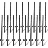 5ft Tall (1 Post) Fence Finishing Post For No Dig WamBam Windsor Fence ...