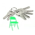 Acrylic Backrest Chair Charm Keychain Folding Chair Keyring Backpack ...
