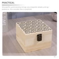 BESTYASH Light Yellow Synthetic Material Storage Box for Home Office ...