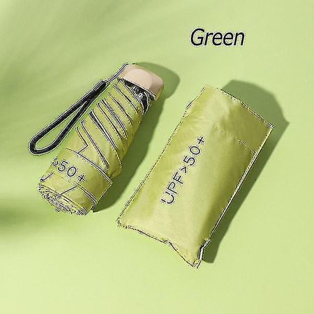 Hmwy-very Small Mini Umbrella Vinyl Umbrella(green) | Walmart Canada
