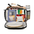 Insulated Lunch Bag 6L Leak-Proof Lunch Box with Shoulder Strap ...