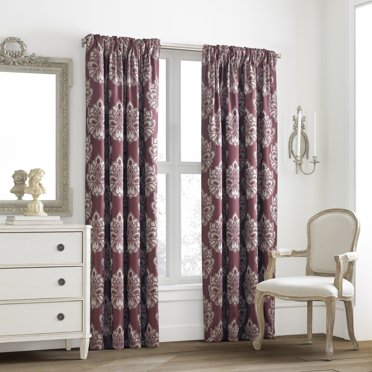 Valeron Estate 108-Inch Rod Pocket Insulated Double-Width Window ...