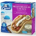 Opaa! Premium Mediterranean Chicken Gyros Sandwich Kit 19.8oz, Frozen ...
