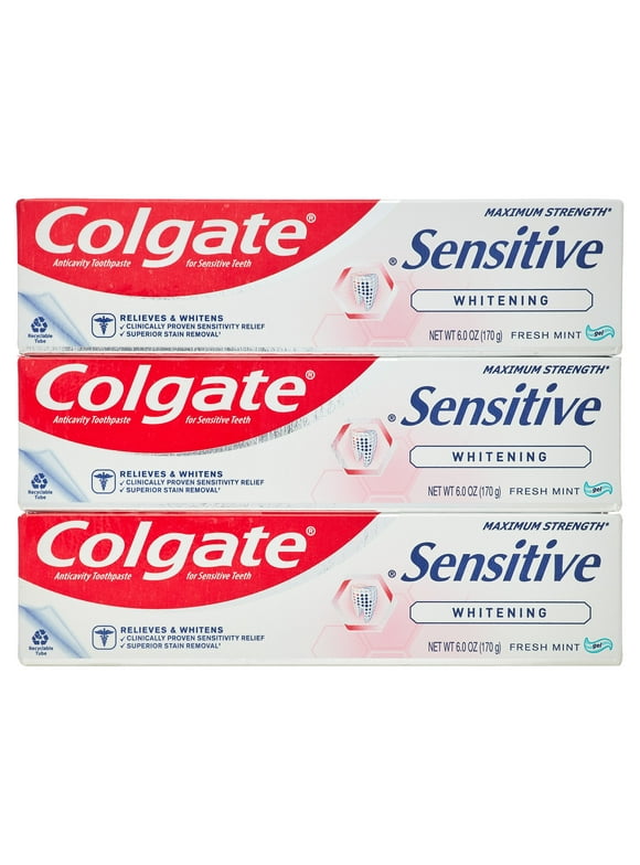 Colgate Sensitive Toothpaste in Colgate Toothpaste - Walmart.com