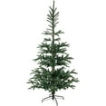 6.5' Pre-Lit Layered Noble Fir Artificial Christmas Tree - Warm Clear ...