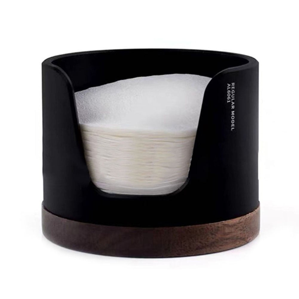 Coffee Filter Paper Storage Box 120 Pieces Handle Round Filter Paper ...