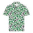 CLOISE Casual Shirts for Men Short Sleeve St Patricks Day Big and Tall ...
