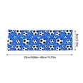 3-Pack Soccer Print Sports Headbands, Elastic Sweat-Wicking Hair Bands ...