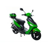 HHH 49cc/50cc Adult Legal Gas Powered Moped Bike with Matching Trunk ...