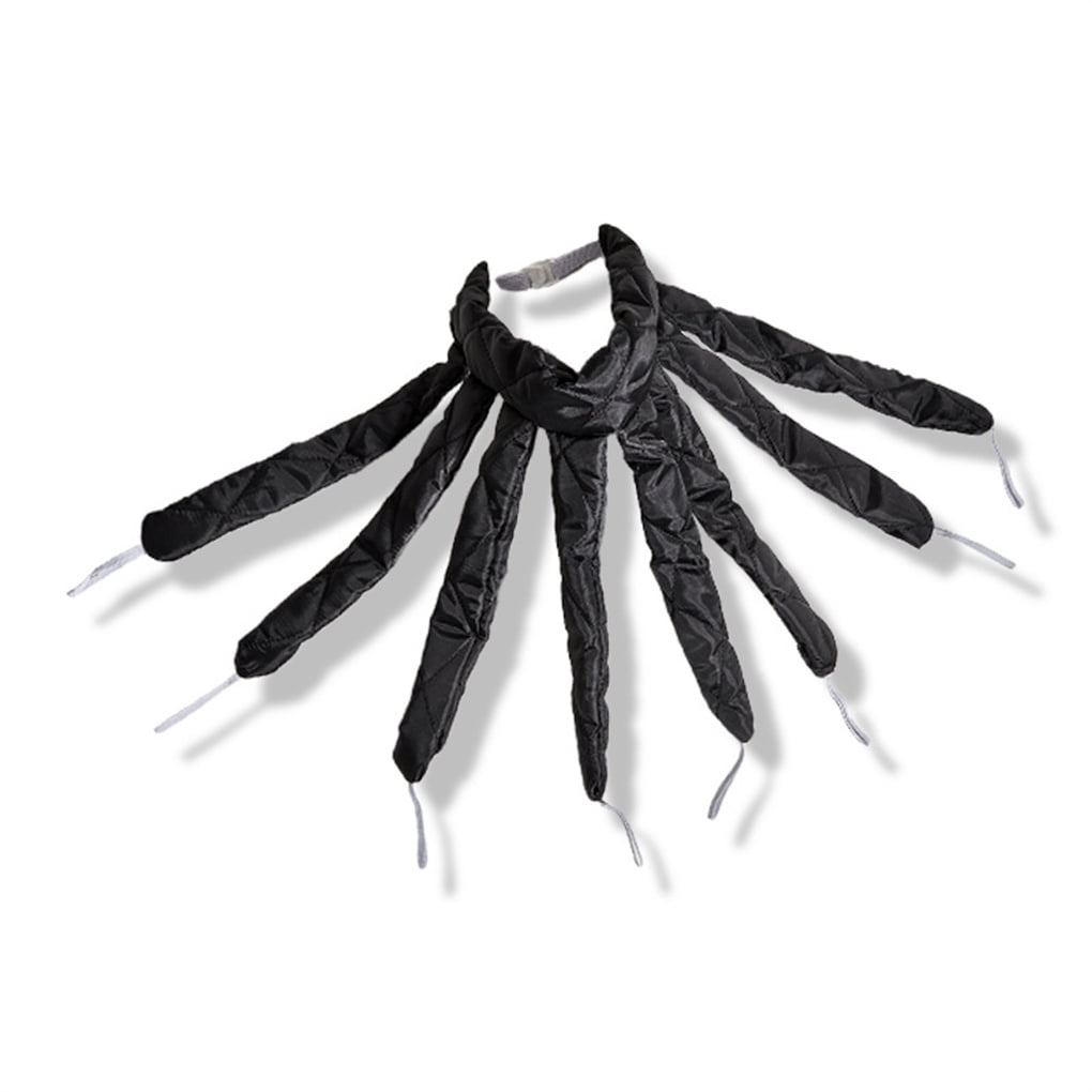 DALX Head-mounted Elastic Hair Curler Girls Rollers Heatless Curling ...