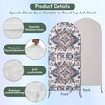 Boho Abstract Flower Leaves Texture Arch Backdrop Cover Stretchy ...
