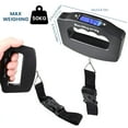 GJX 2 Sets Luggage Scale, Portable Handheld Suitcase Weight for Travel ...