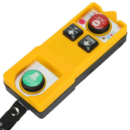 Crane Remote Control, Waterproof Wide Use 2 Key Switch Easy Operation 3 ...