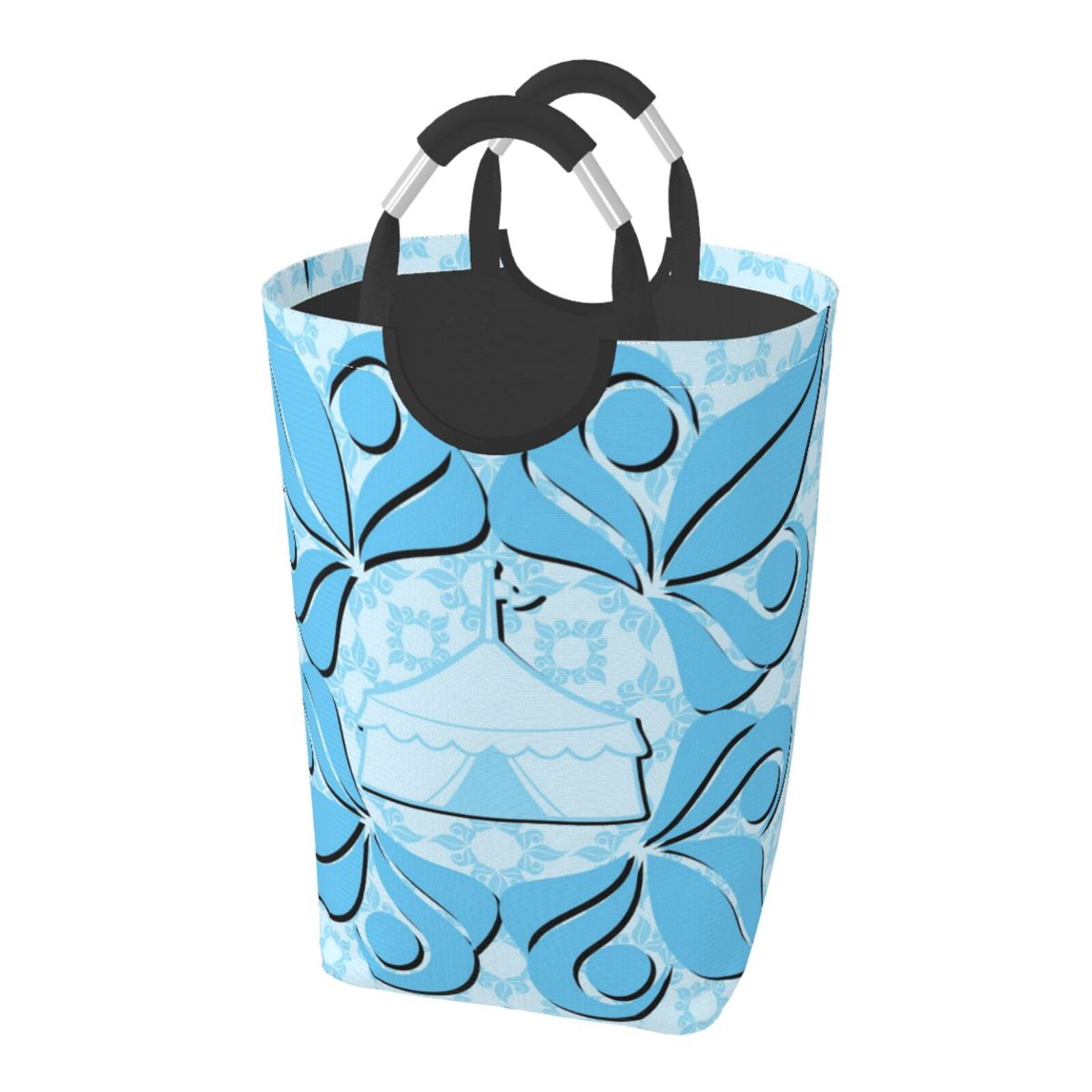 XMXY Tarp Advertisement Rectangular Laundry Basket Organizer ...