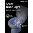 InnoVibe Toilet Disco Light, motion sensor bathroom LED lights ...