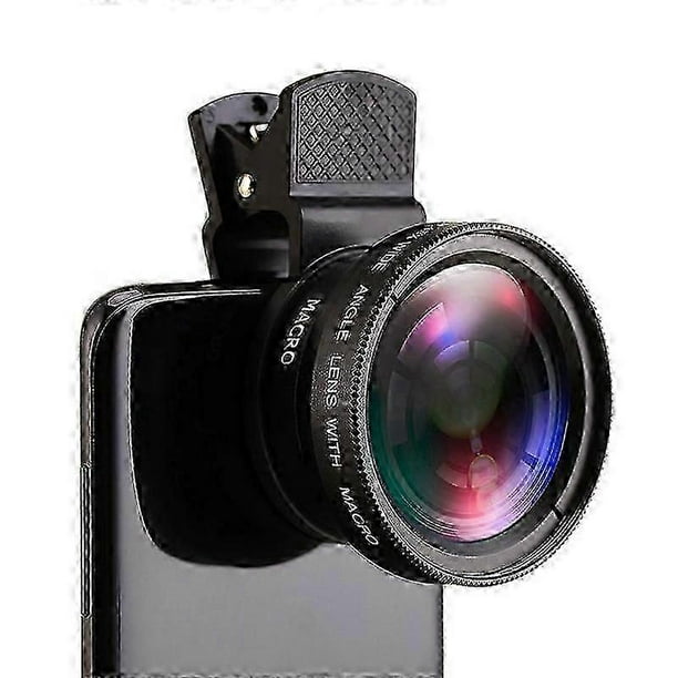 Universal Mobile Professional 37MM 0.45X 49UV Super Wide Angle+Macro 2 ...
