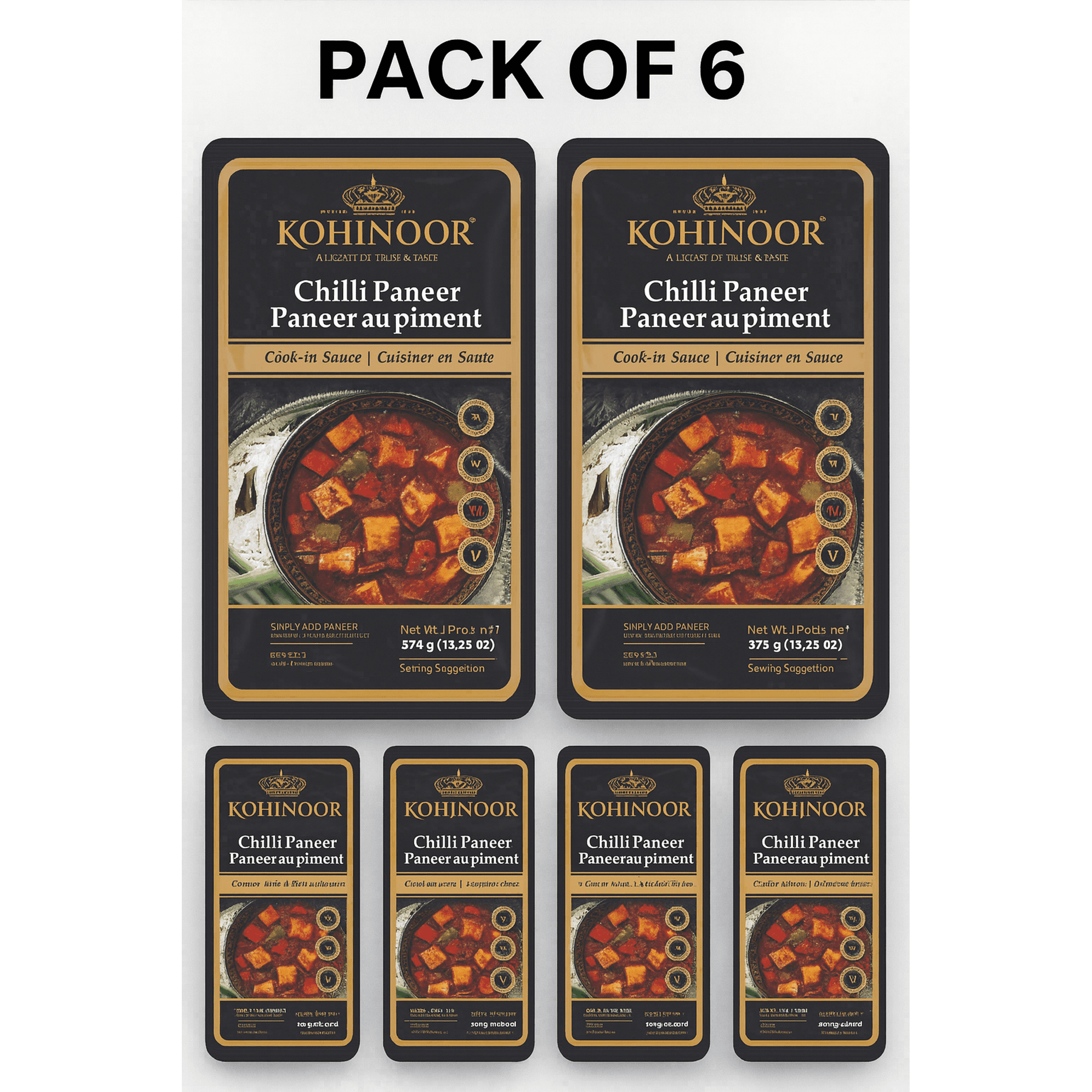 Click here for Kohinoor Calcutta Chilli Paneer - Cooking Sauce  P... prices